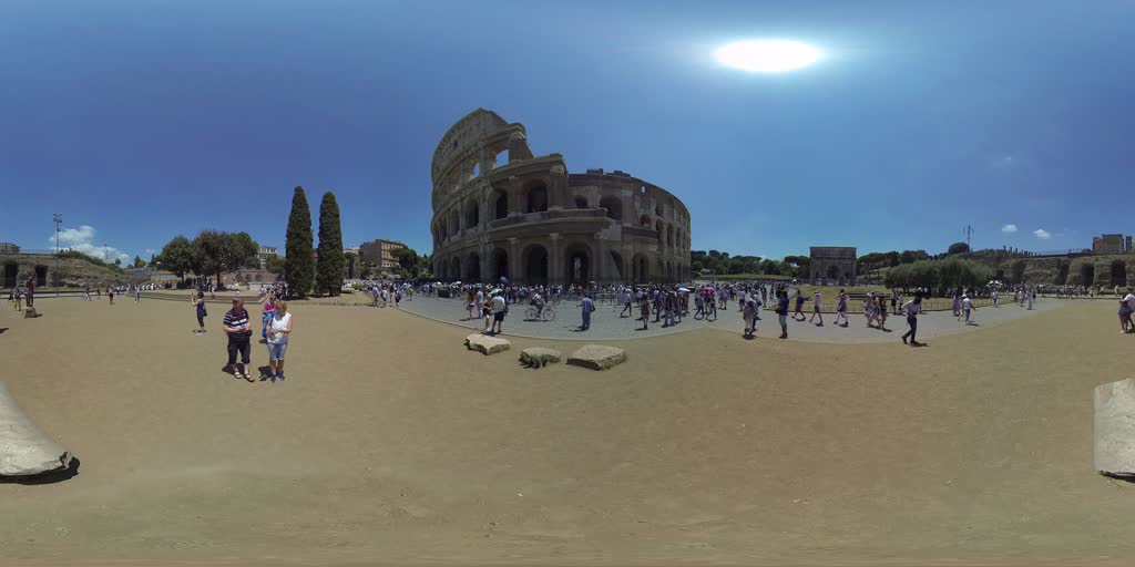 The Colosseum, Rome, Italy, 360 video VR 360º Video | 360Cities